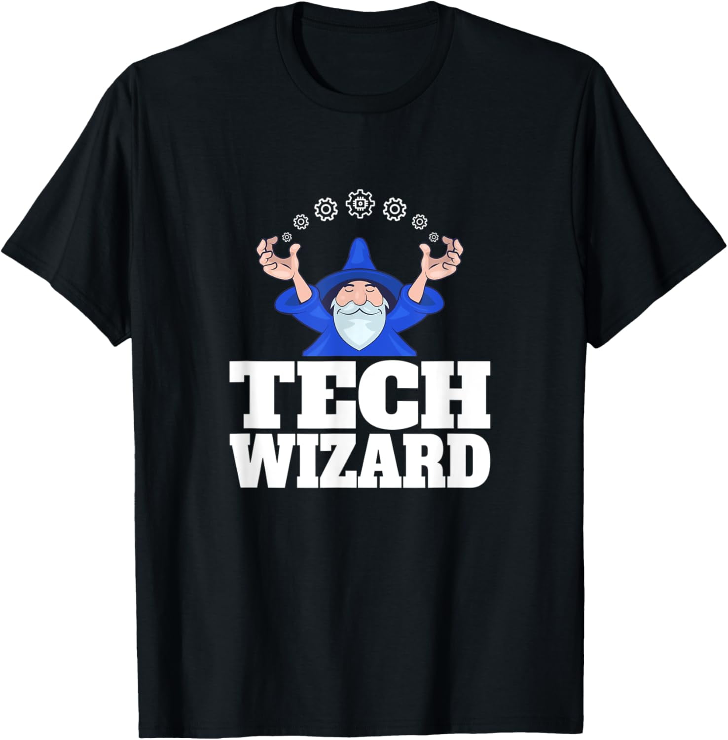 Tech Wizard Technical Support For Tech Support T-Shirt-M - Walmart.com