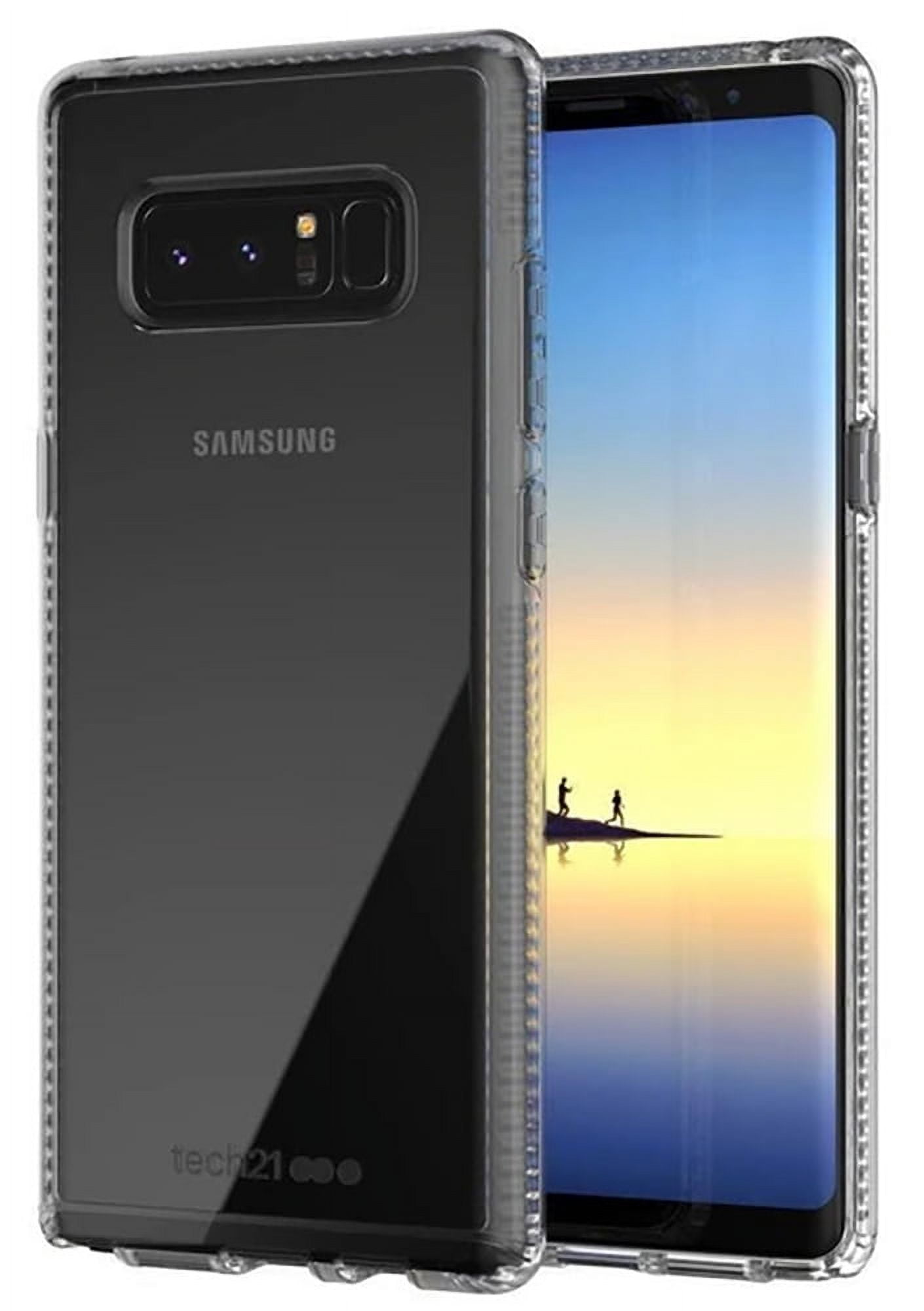 Tech21 Pure Clear Case Transparent Hard Anti-Shock Cover for Samsung ...