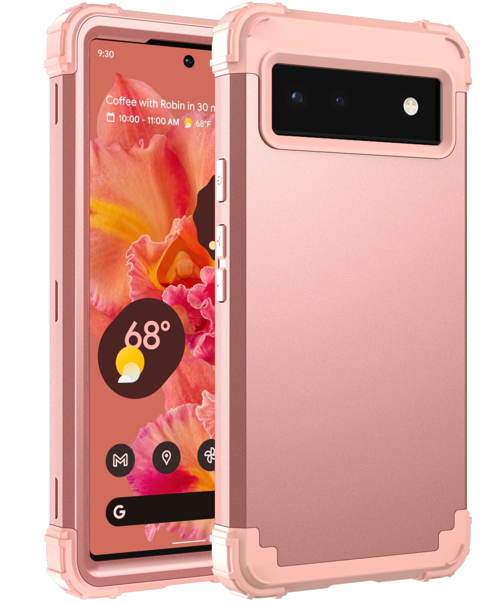 TechCircle for Google Pixel 6 Pro Case, Dual Layer Slim Heavy Duty ...