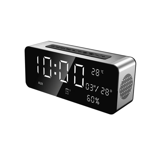 TechComm A10 Bluetooth Speaker with LCD Display and FM Radio - Walmart.com