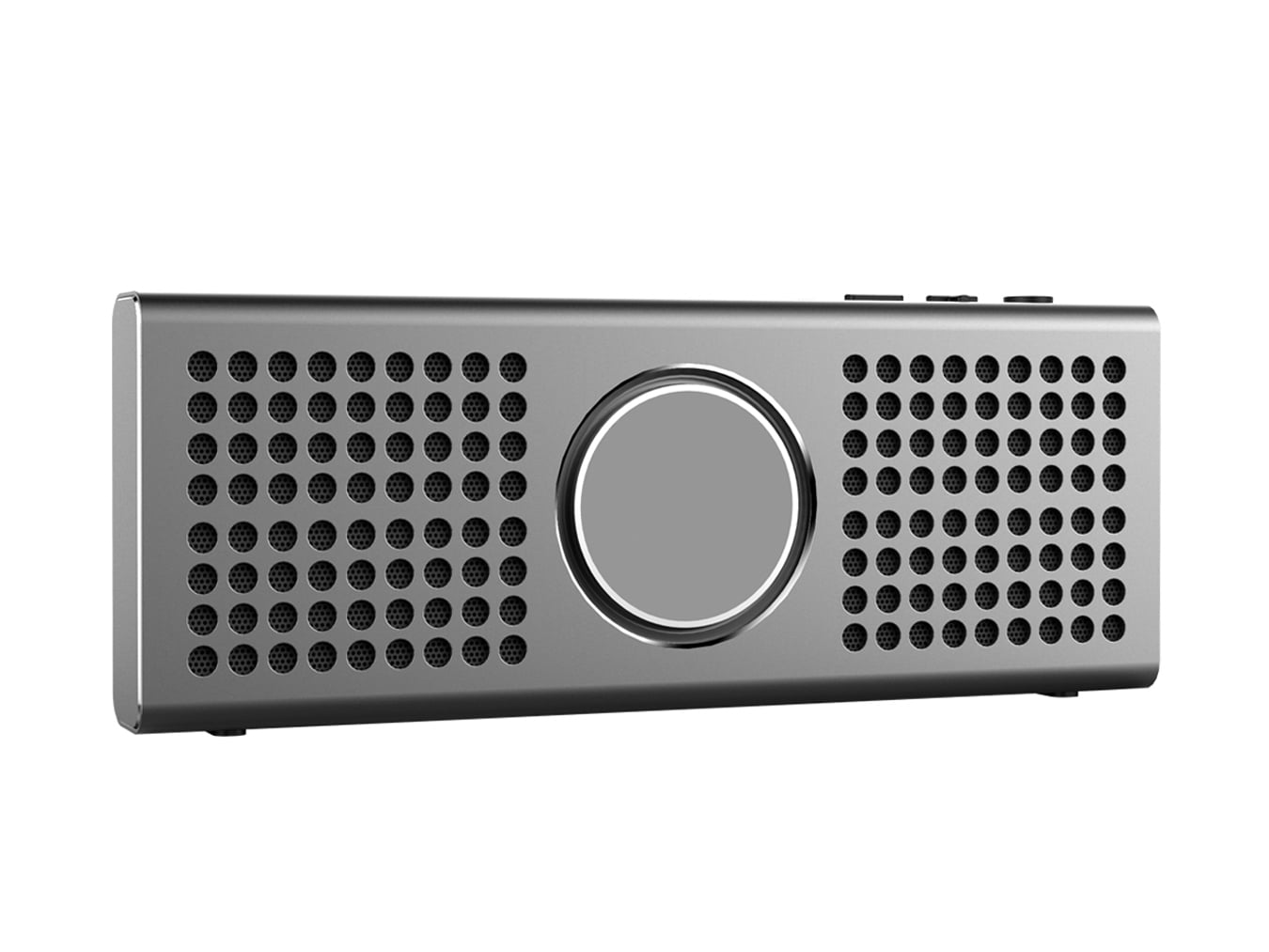 TechComm BT708K Slim Bluetooth Speaker with Double Vibration Bass ...