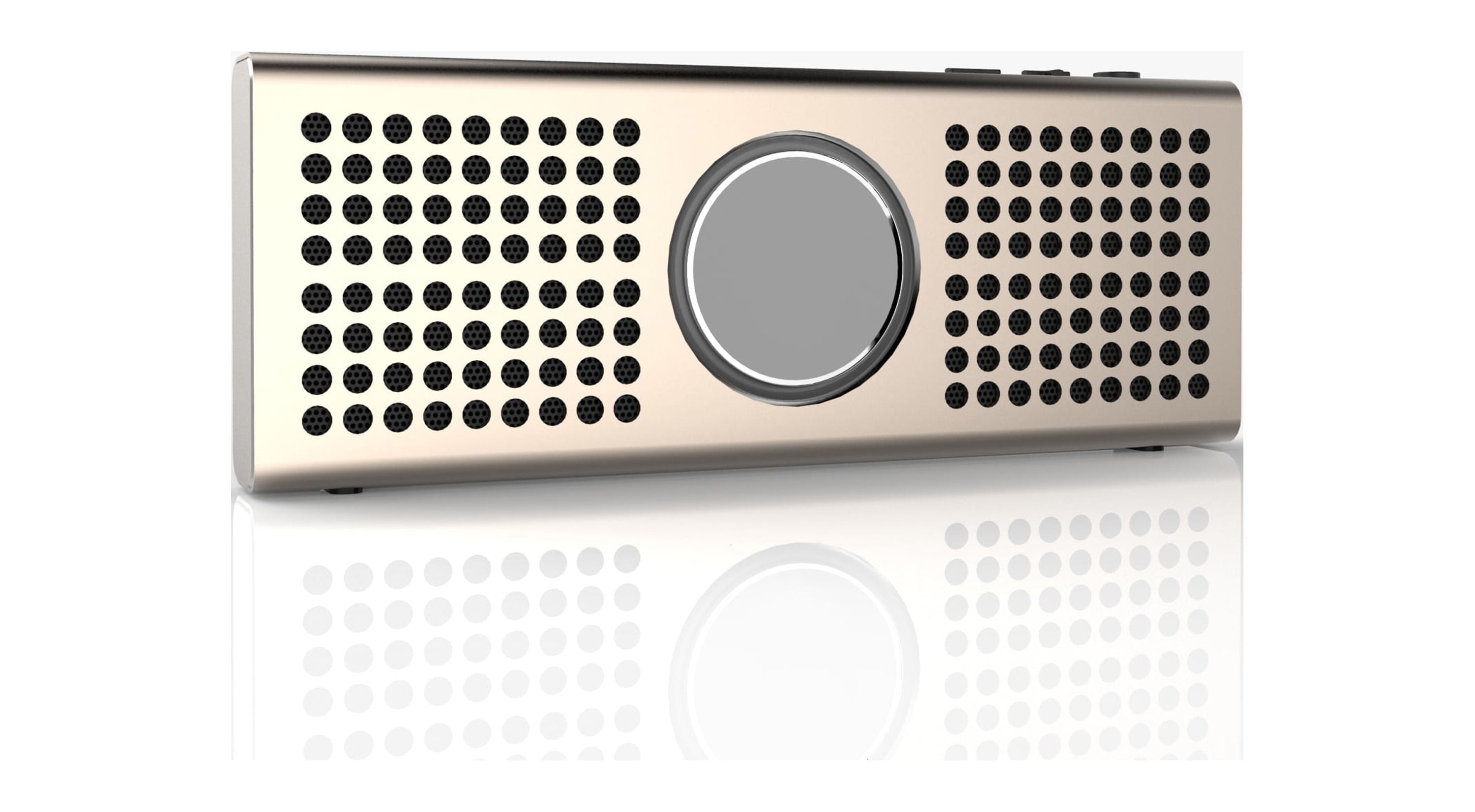 TechComm BT708K Slim Bluetooth Speaker with Double Vibration Bass ...