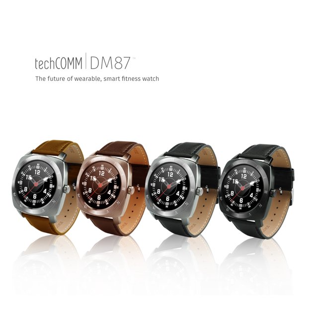 TechComm DM87 Smart Watch with Camera GSM Unlocked Bluetooth Pedometer ...