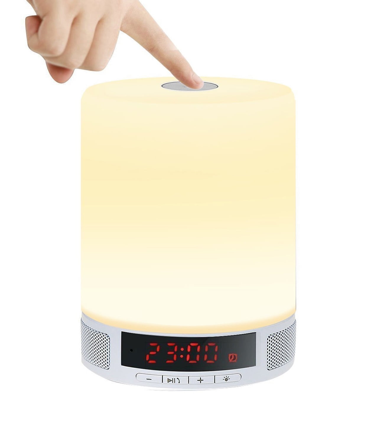 TechComm L2 Wireless Bluetooth Speaker/LED Lamp with FM Radio - Walmart.com