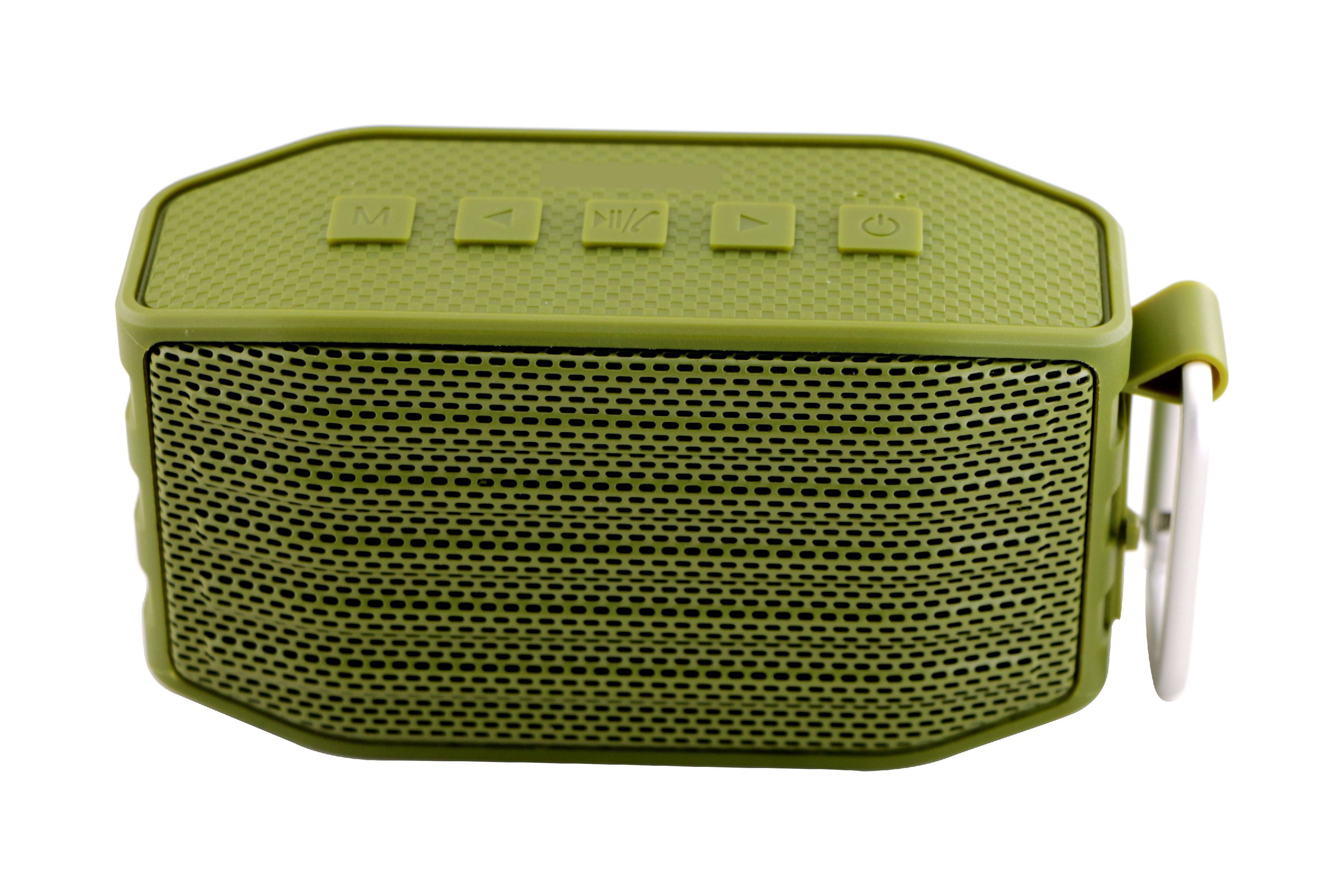 TechComm Raven Water Resistant Mini Wireless Portable Hi-Fi Bluetooth ...