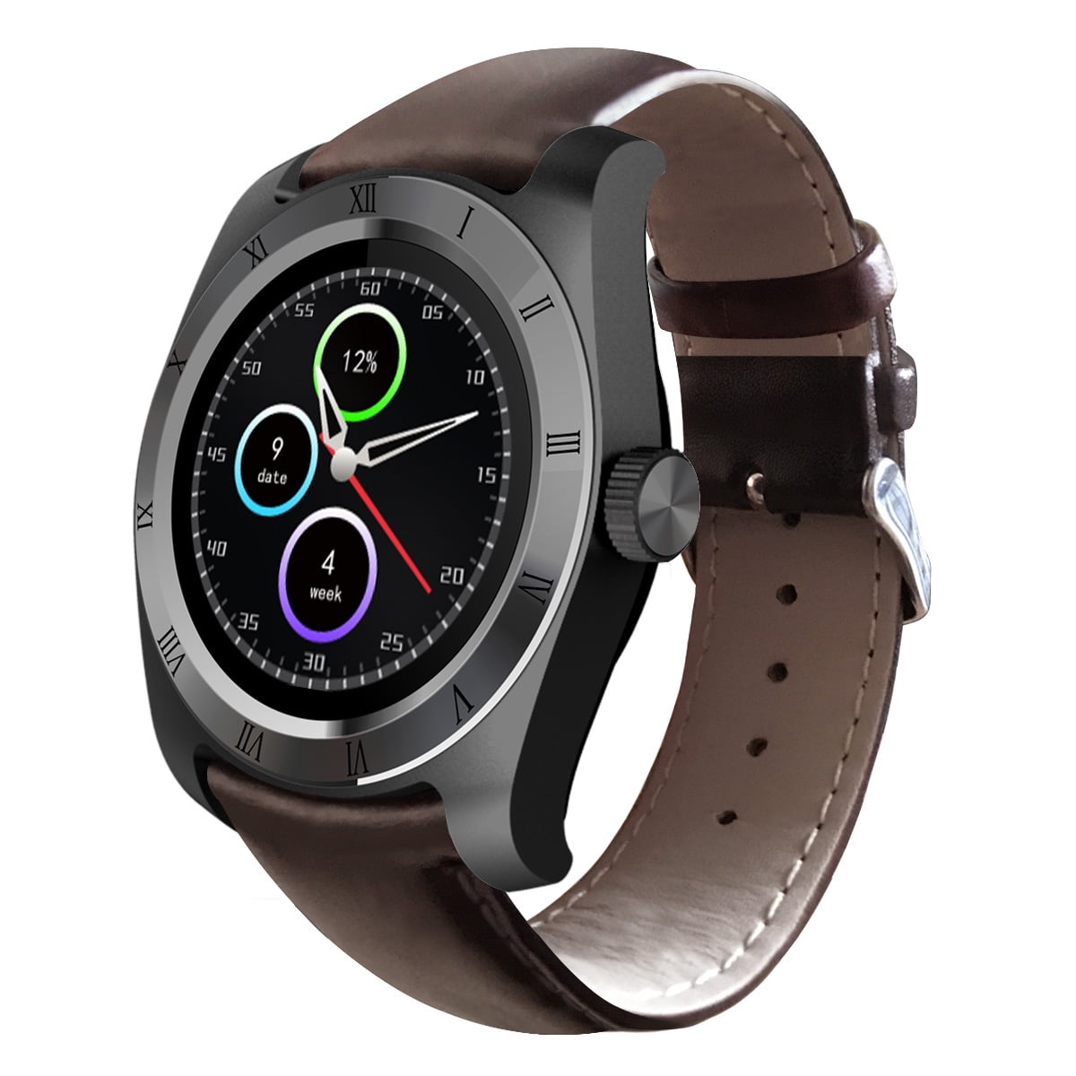 TechComm Z8 Water Resistant Smartwatch & Fitness Activity Tracker With ...