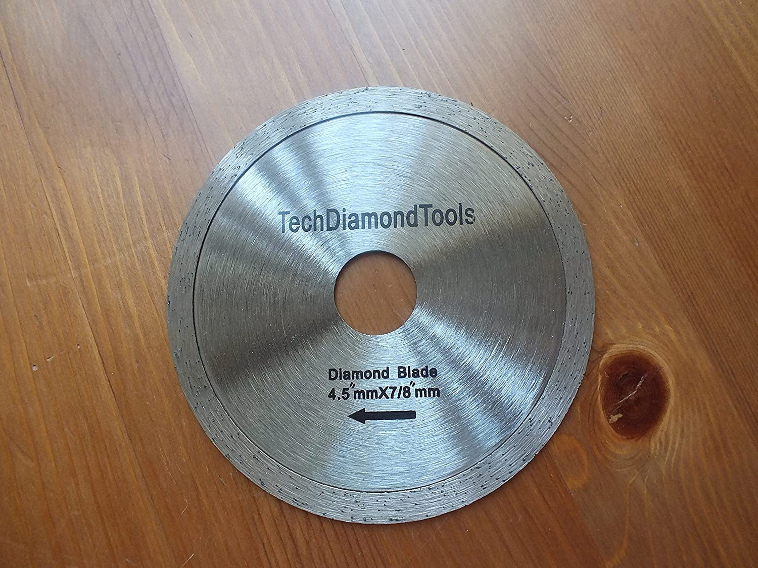 TechDiamondTools 4.5 Inch Diamond Continuous Saw Blade - Walmart.com