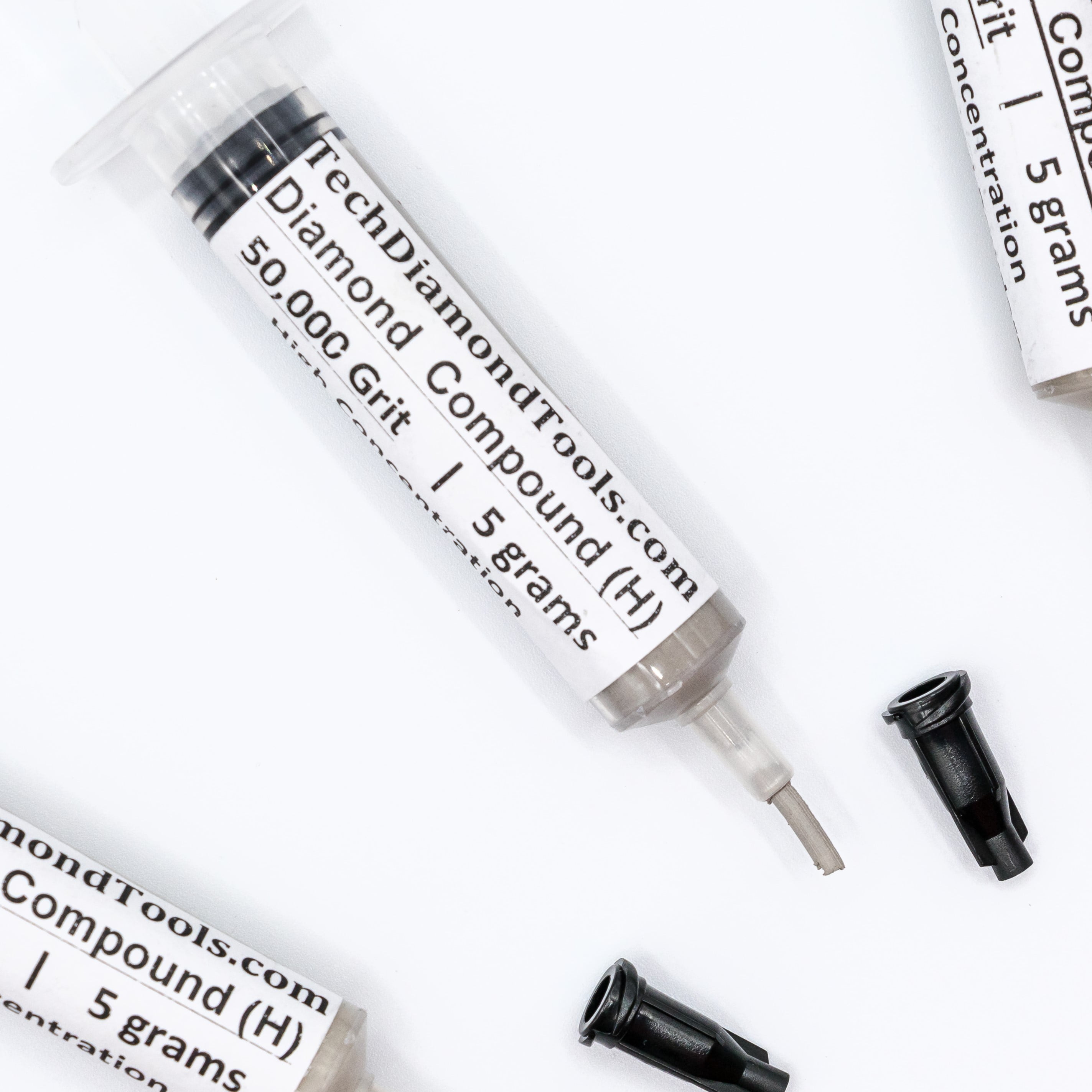TechDiamondTools Diamond Polish Paste Set of 3 Syringes X 5 Grams (H ...