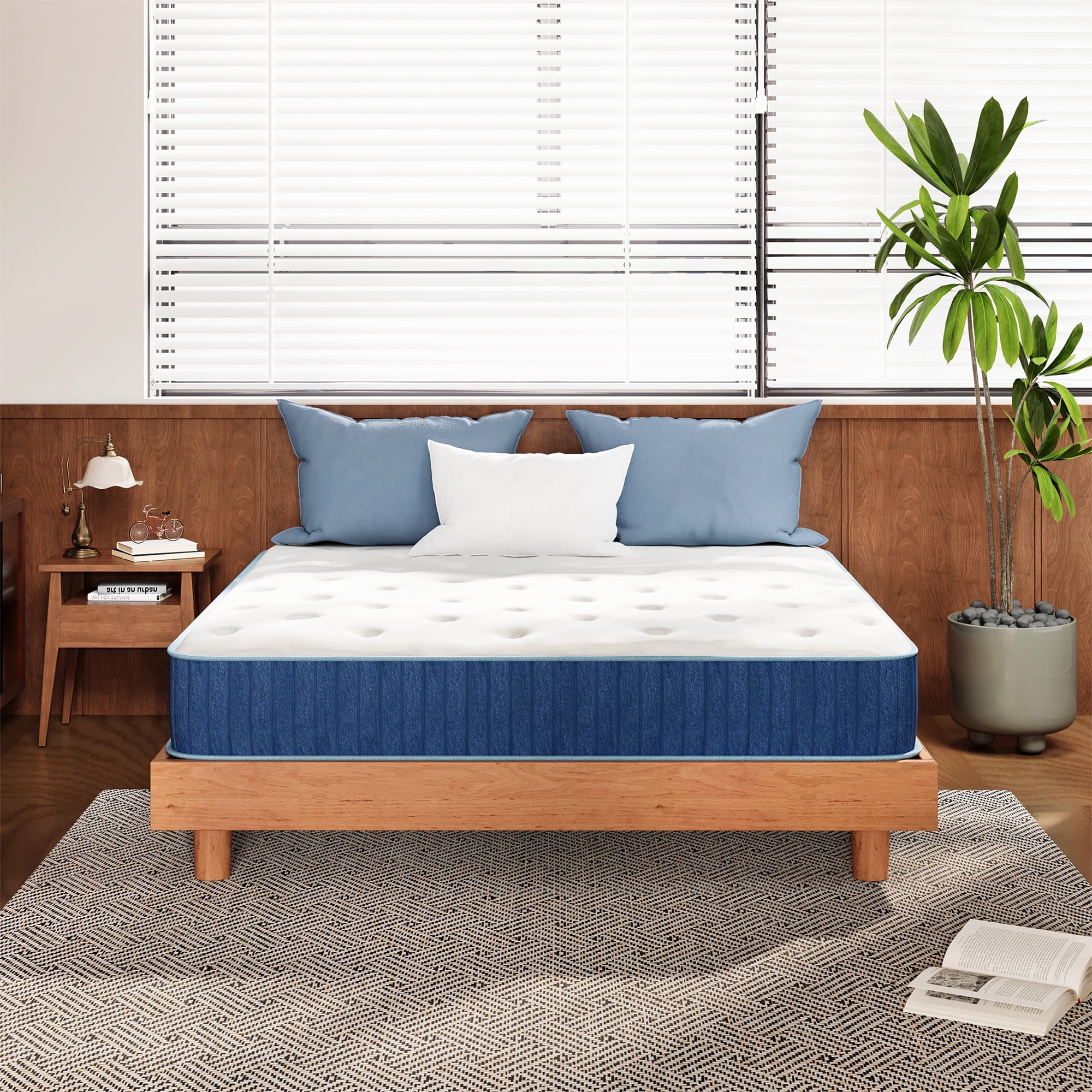 TechForma Full Hybrid Mattress, Zoned Pocket Springs & High-Density ...