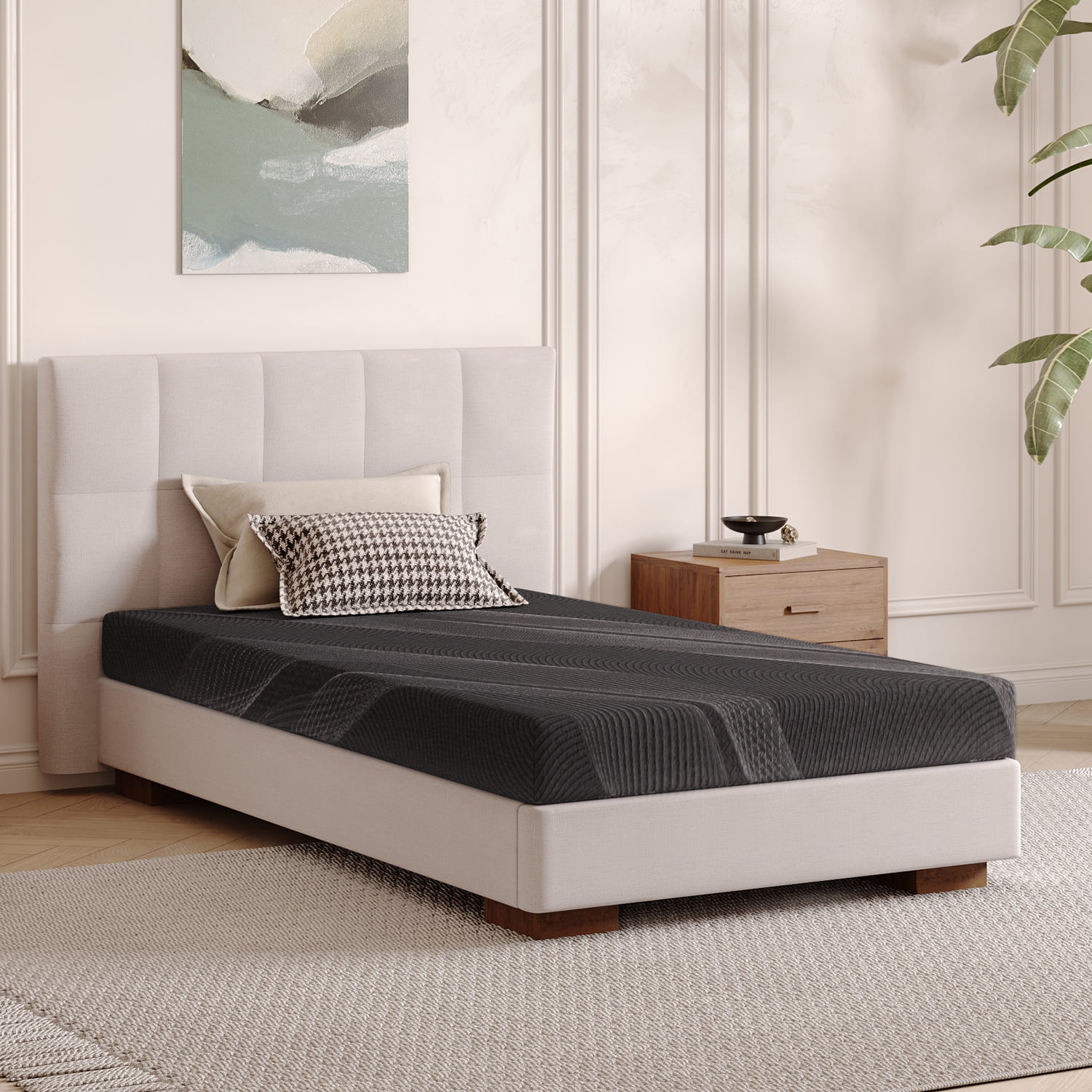 TechForma Full Size Memory Foam Mattress, 6in Mattress in a Box, Medium ...