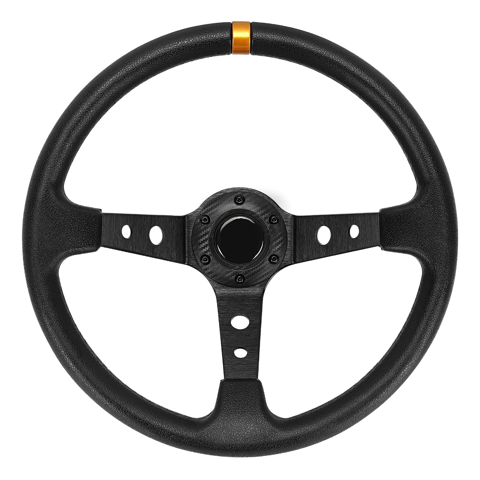 TechInovat 13.7inch Golf Cart CM31 Steering Wheel for Club Car DS ...