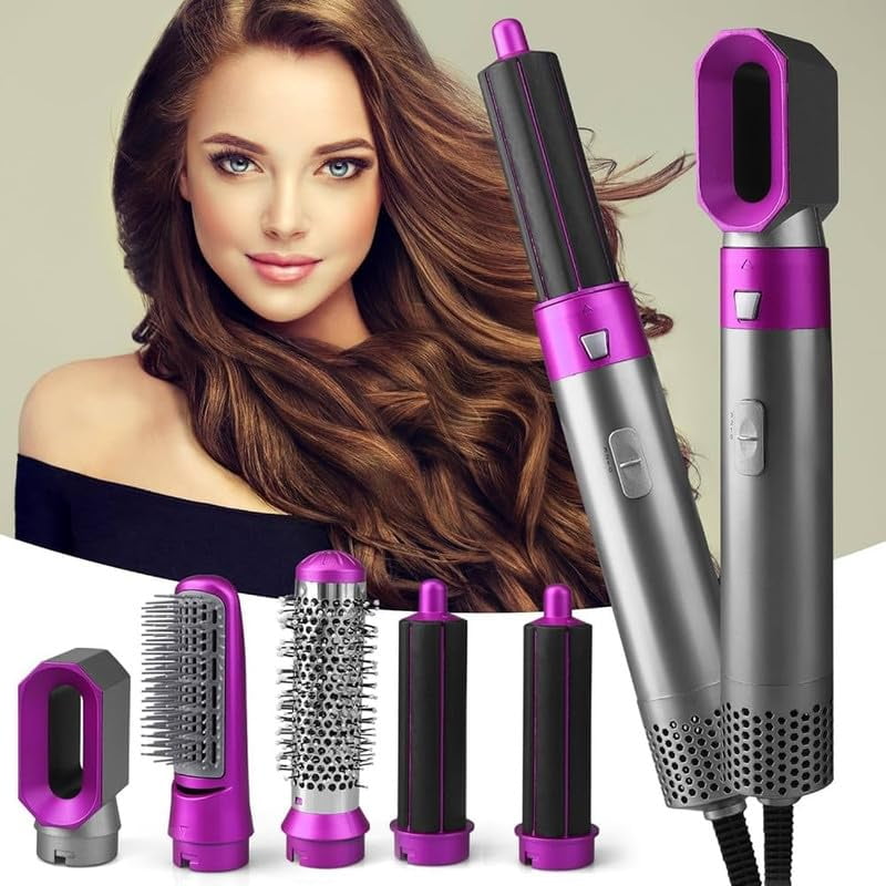 TechKing LIFETIME MANUFACTURING DEFECT WARRANTY 5 in 1 Hot Air Styler ...