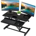 Free Shipping! TechOrbits Black Standing 32" Desktop Converter ...