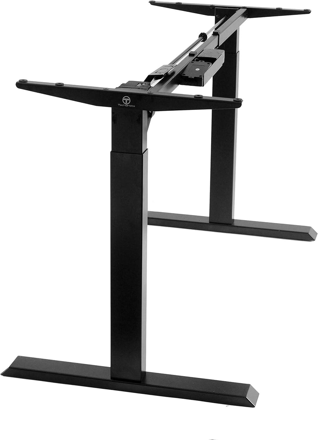 TechOrbits Electric Standing Desk Frame - Two Leg Motorized Stand Up ...