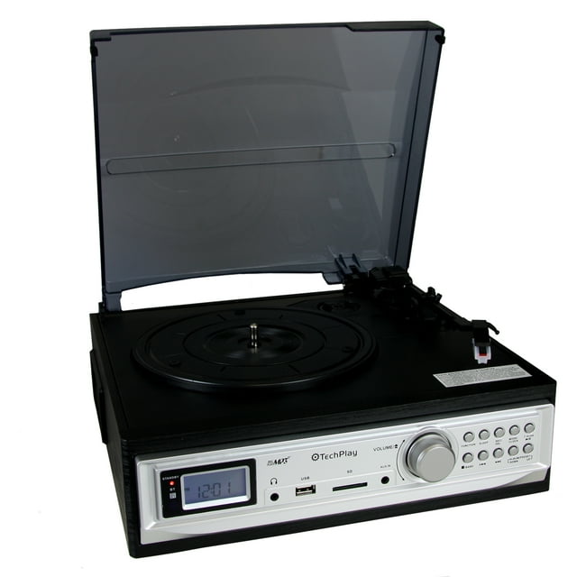 TechPlay 3-Speed Turntable - Walmart.com