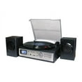 TechPlay Black 3-Speed Turntable and Cassette player W/SD, USB and MMC ...