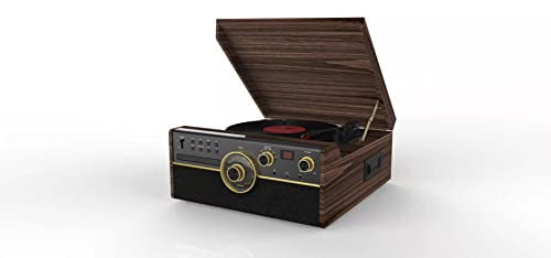 TechPlay Cyclops Complete High Power Stereo System, Turntable, Cassette ...