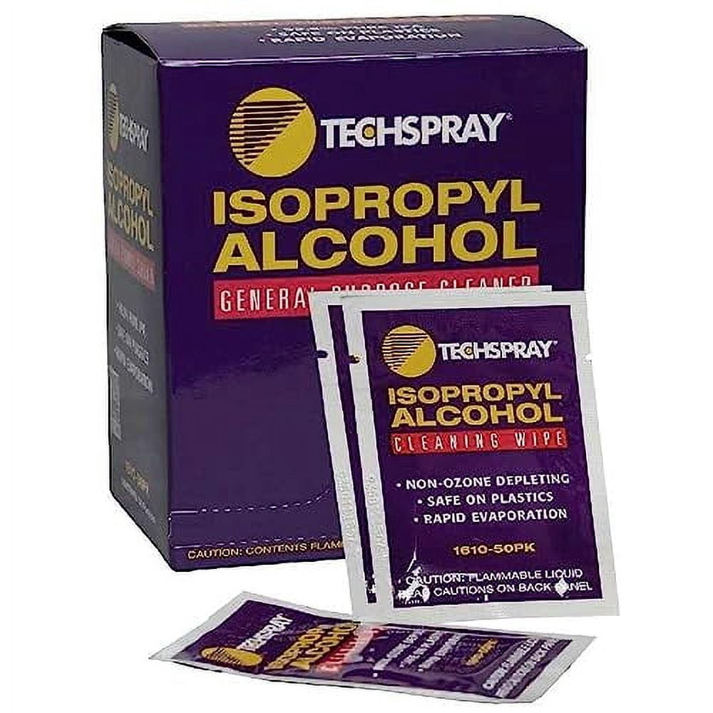 TechSpray 1610-50pk General Purpose IPA Presaturated Wipes (50 Wipes ...