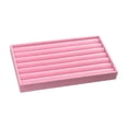 TechToyHub Rose Velvet Jewelry Tray, Stackable Drawer Organizer for ...