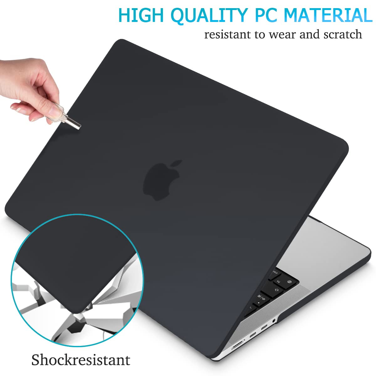TechTrendz Case for Macbook, Plastic Hard Shell Case Cover Compatible ...