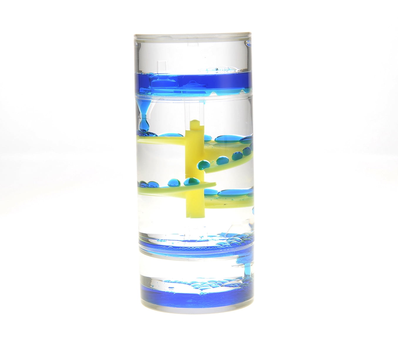 TechWonder Motion Bubbler Spiral Cylinder - Blue - Walmart.com