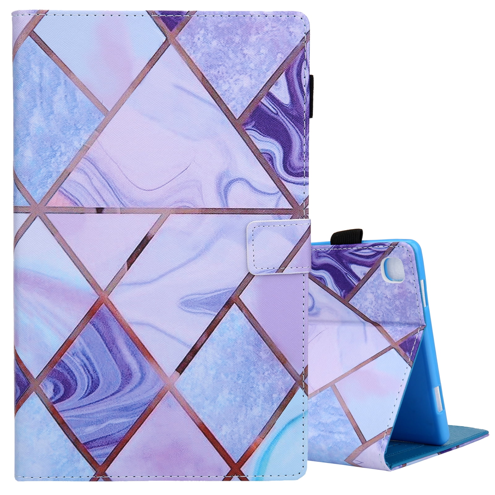 Techcircle Samsung Galaxy Tab A7 10.4 Case SM-T500/T505, Slim Folio Stand Premium PU Leather ...