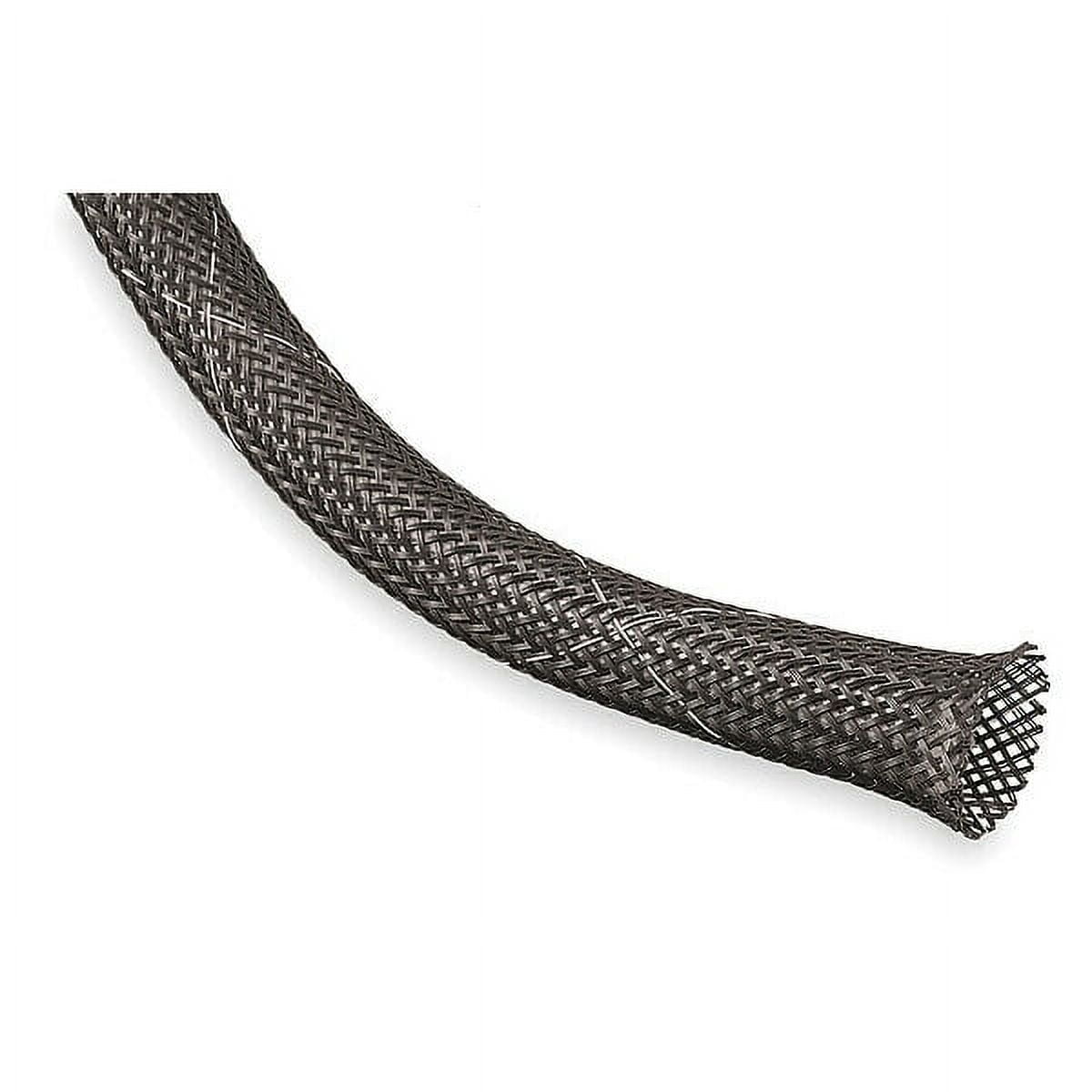Techflex Braided Sleeving,0.750 In.,10 ft.,Black FRN0.75TB10 - Walmart.com
