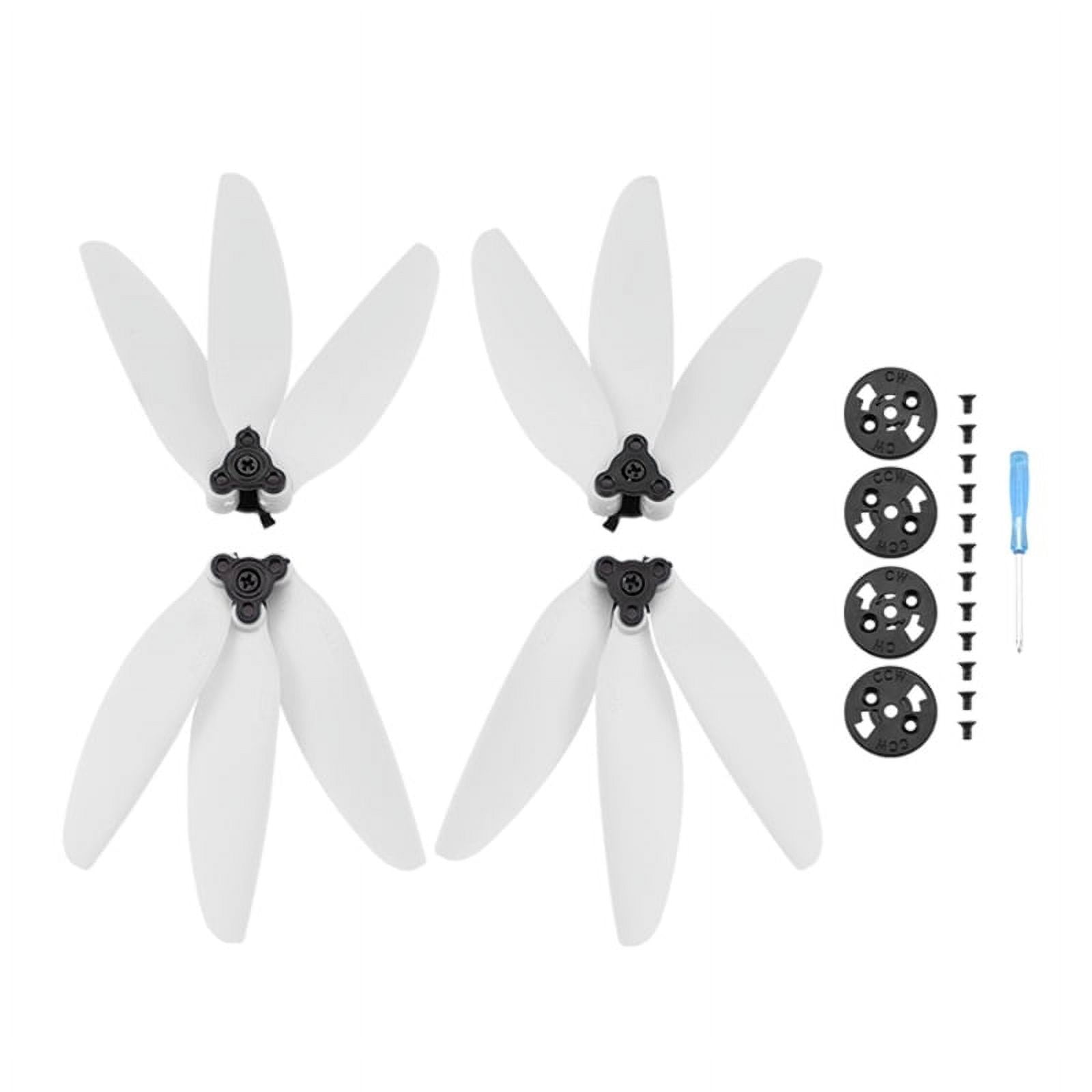 Techinal 4 Pieces 3-Blade Propellers for Mavic Mini 1 /2 Drone, 4726CW ...