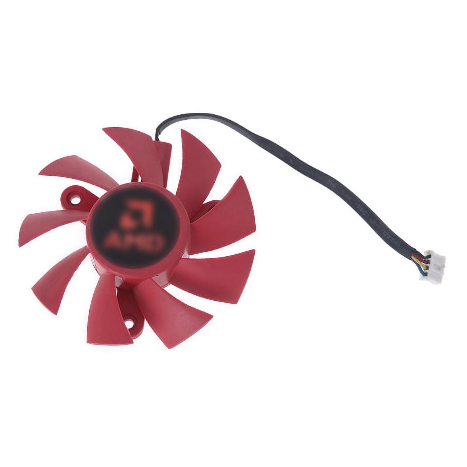 Techinal Cooler Fan 75mm DC 12V Radiator FD8015U12S 4Pin 12V 0.5A ...