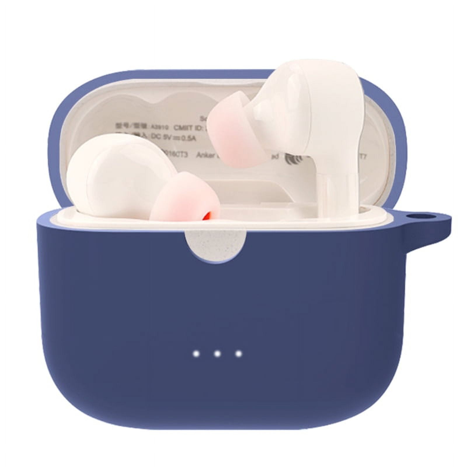 Techinal Silicone Protective Cover Earphone Case for-Anker -Soundcore ...
