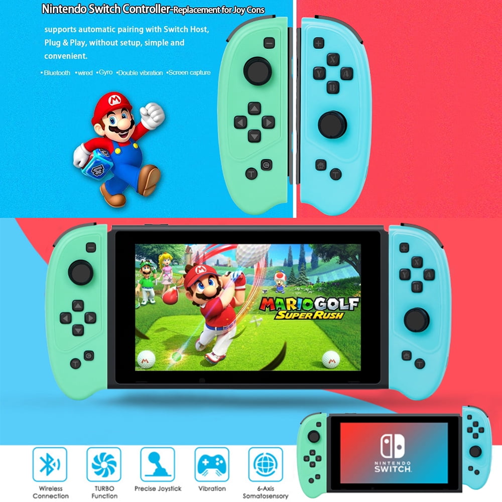 Techken Gaming Console Joycon Controller for Nintendo Switch (L/R) Dual ...