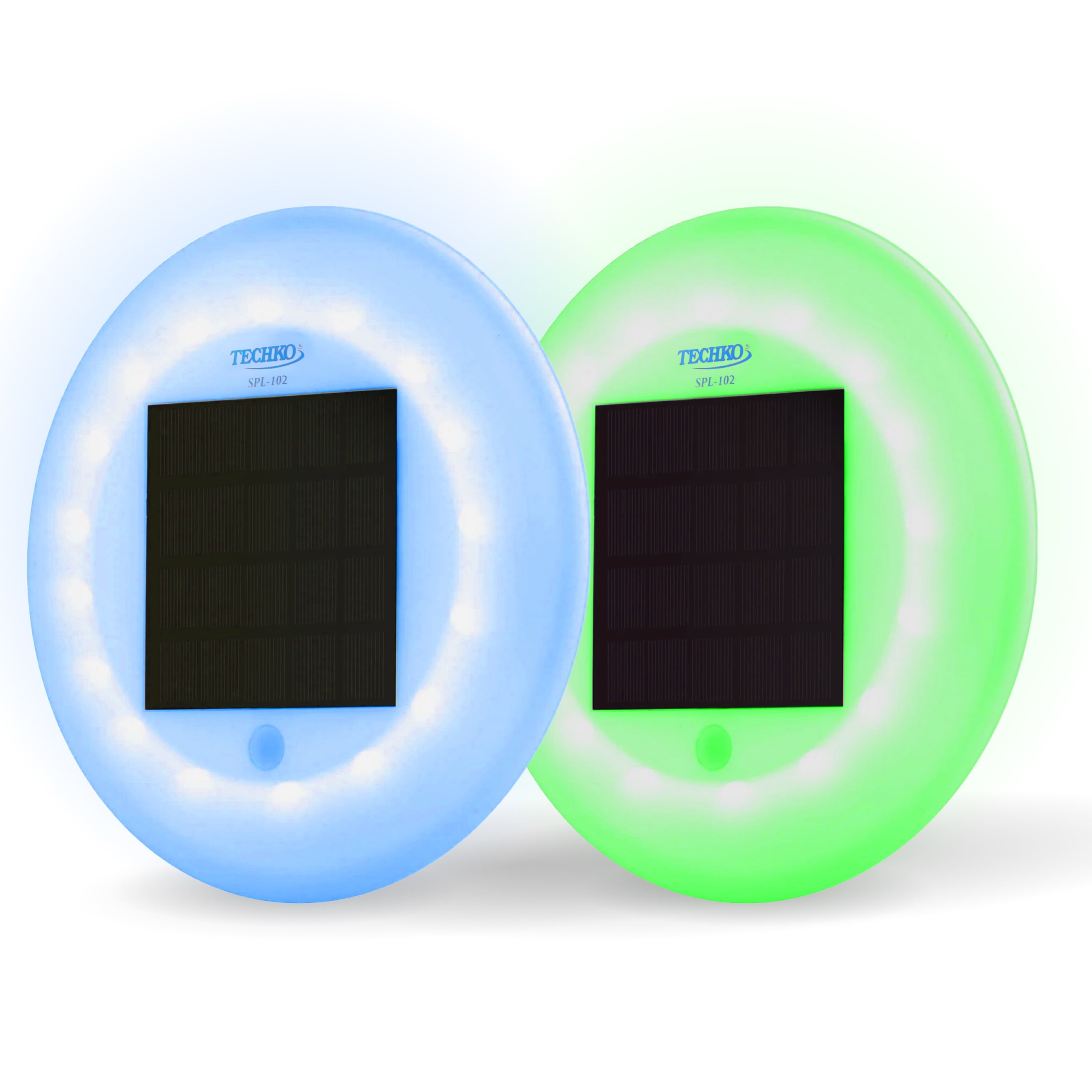 Techko Outdoor Solar Floating Pool Lights - Multicolor Light (2 Pack ...