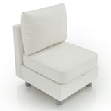Techmilly Modular Sectional Sofa Middle Seat Module Couch Side ...