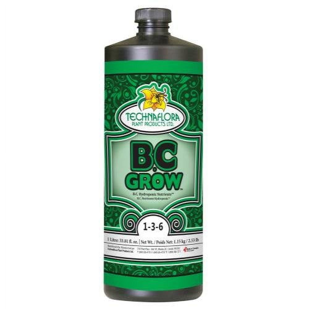 Technaflora B.C. Grow 1-3 - 6 B. C. Grow 1 Liter (12/Cs) - Walmart.com