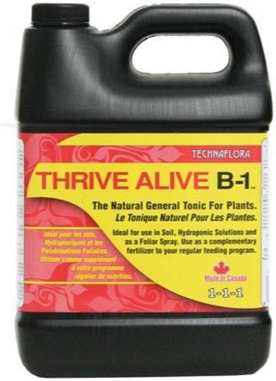 Technaflora HGC720615 Thrive Alive B-1 Red Hydroponic Plant Supplement, 1 Liter - Walmart.com
