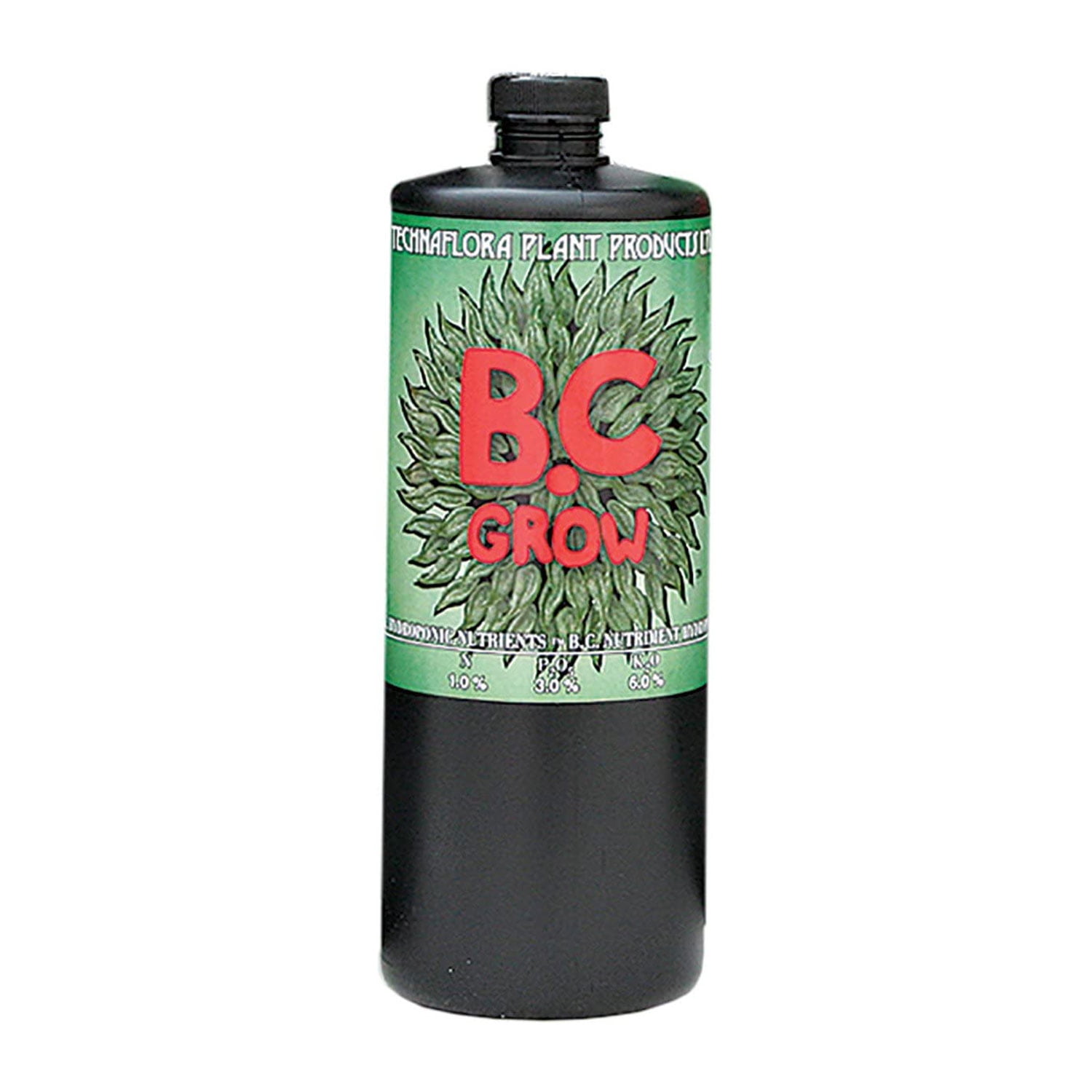 Technaflora TFBCGR1L B.C. Grow Hydroponic Garden Nutrients Fertilizer ...
