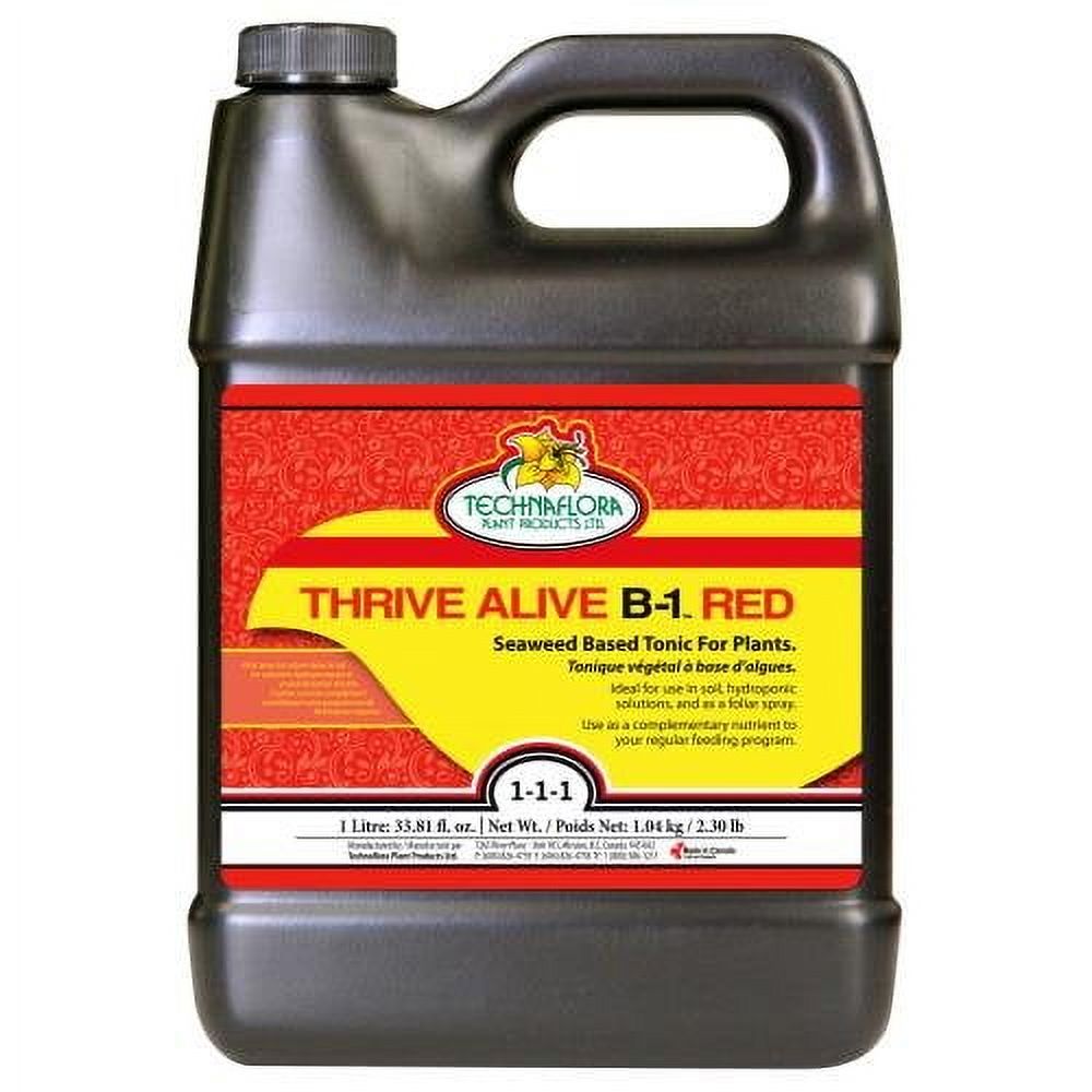Technaflora Thrive Alive B-1 Red 1-1 - 1 Thrive Alive B-1 Red 1 Liter (12/Cs) - Walmart.com