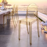 Techni Home Chiavari Style Ghost Chair, Set of 2 Stackable Acrylic ...