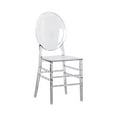 Techni Home Stackable Ghost Style Clear Acrylic Event Chairs – Set of 4 ...