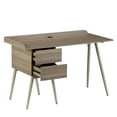 Techni Mobili Modern Space Saver Desk with Drawers, Natural - Walmart.com