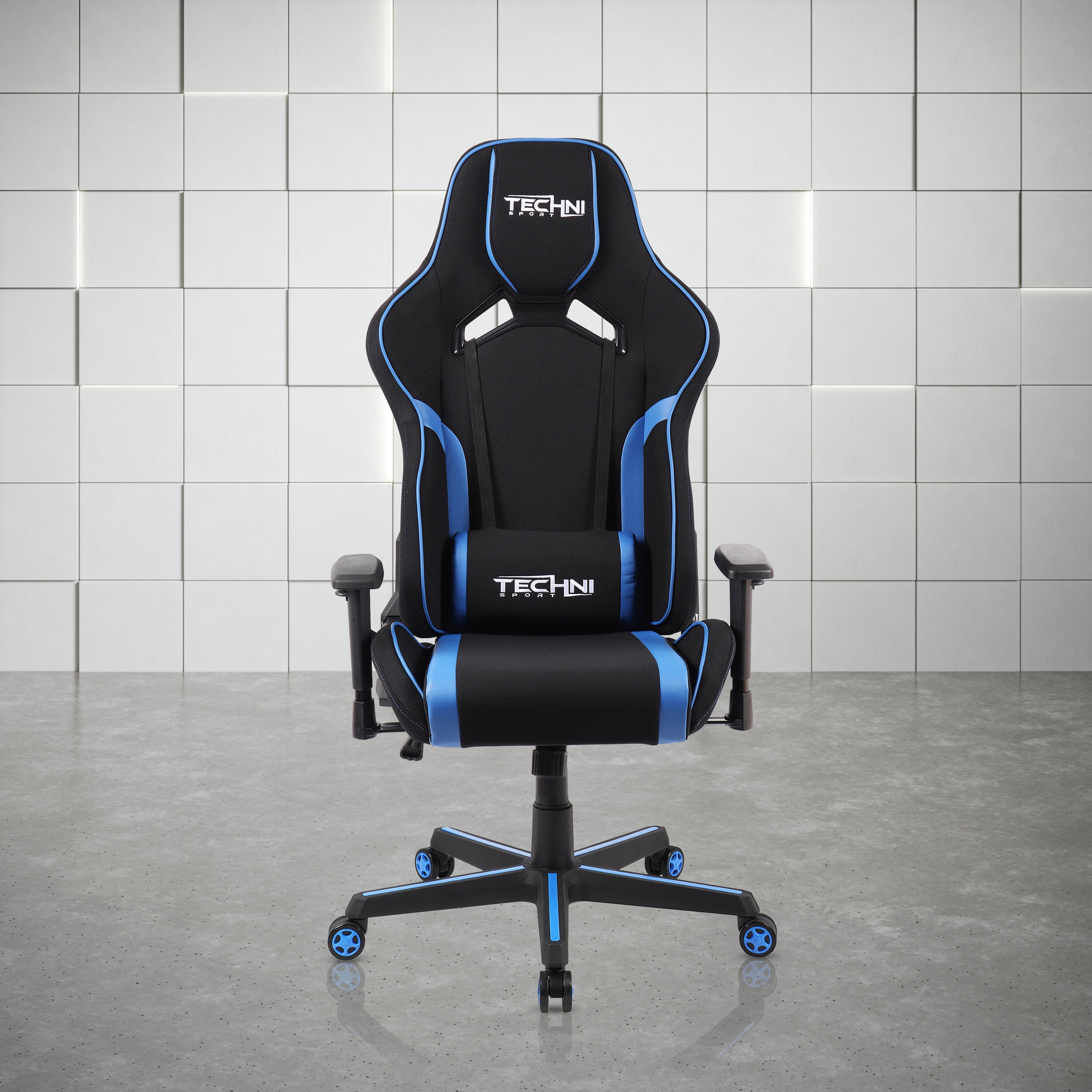 Techni Sport TSF-71 Fabric Office-PC Gaming Chair, Blue - Walmart.com