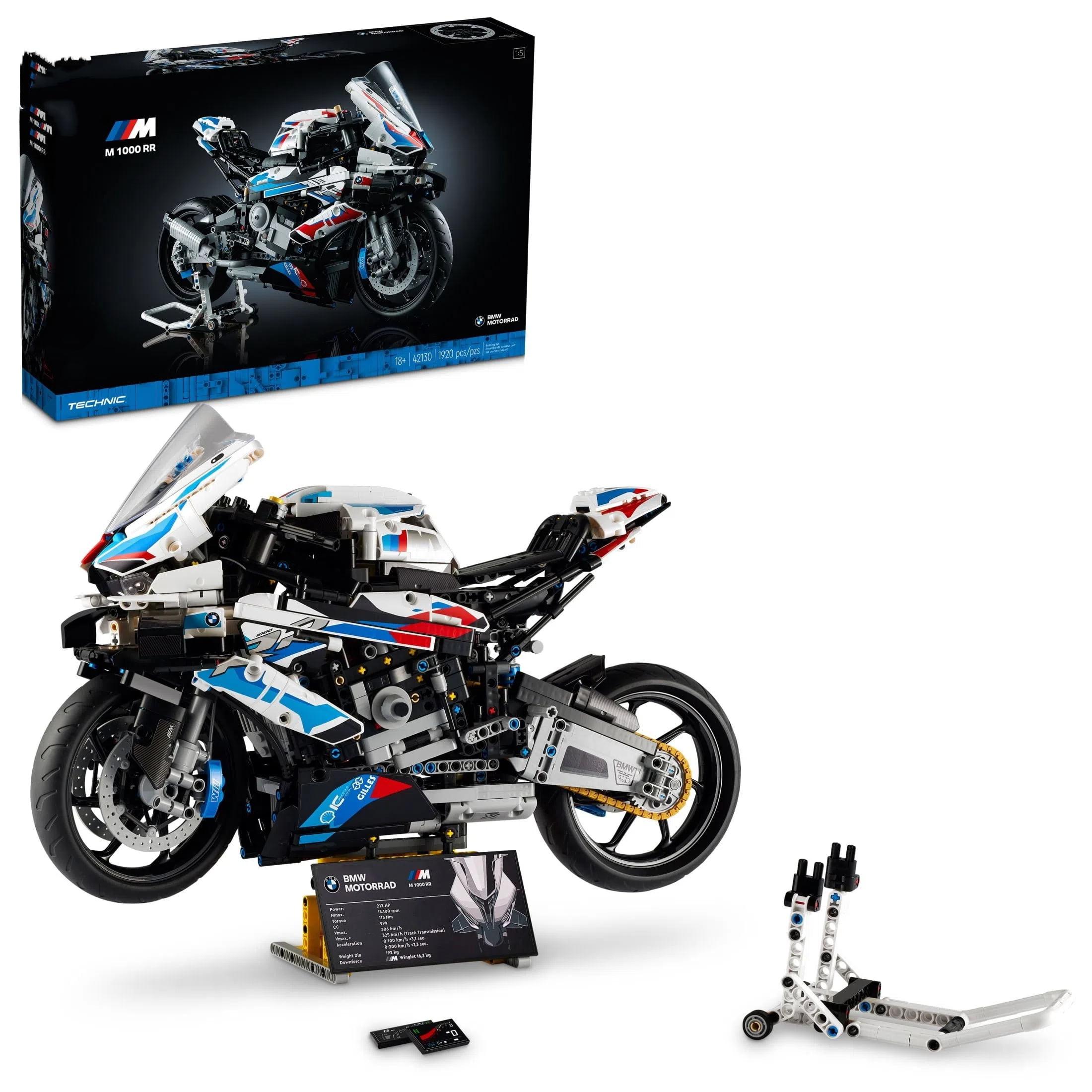 Technic BMW M 1000 RR Motorcycle Model Kit for Adults, Build and ...