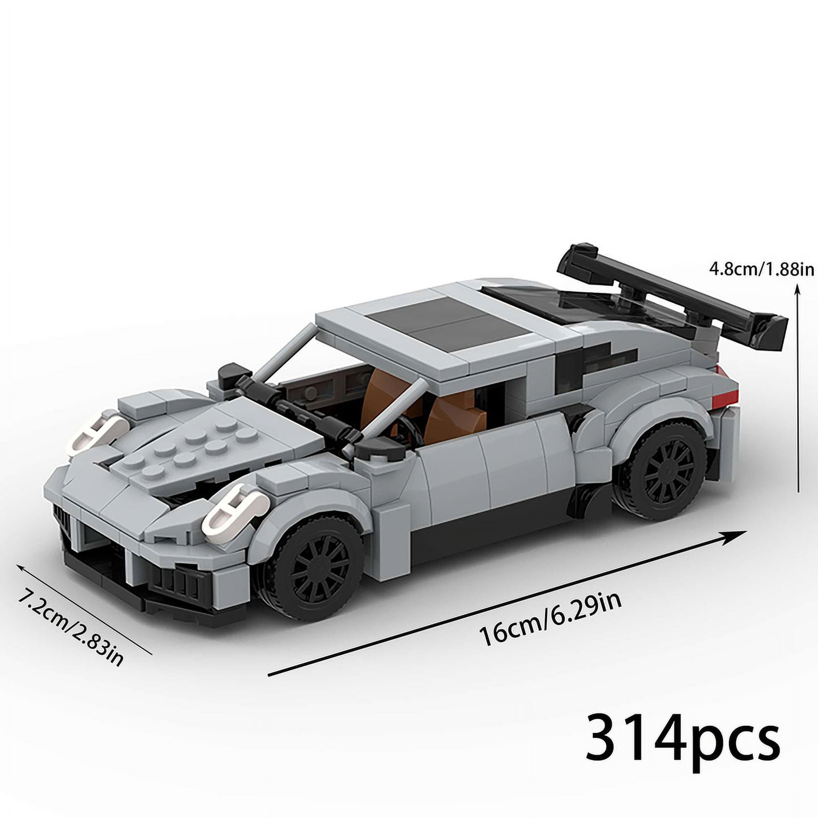 Technic Building Blocks MOC Racing Sports Collectable Model Car ...