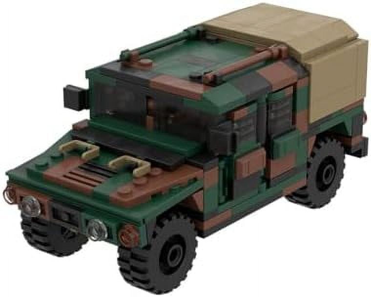 Technic M998A1 Armoured Vehicle Building Kit, Military Armored Series ...