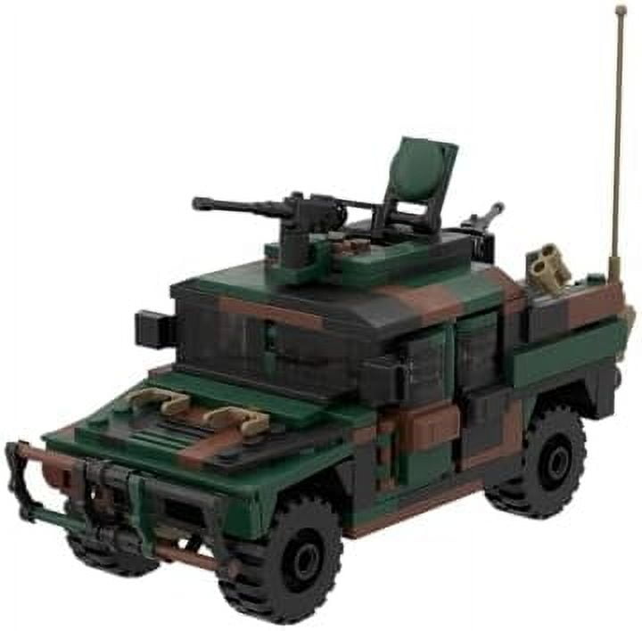 Technic M998A1 Armoured Vehicle Building Kit, Military Armored Series ...