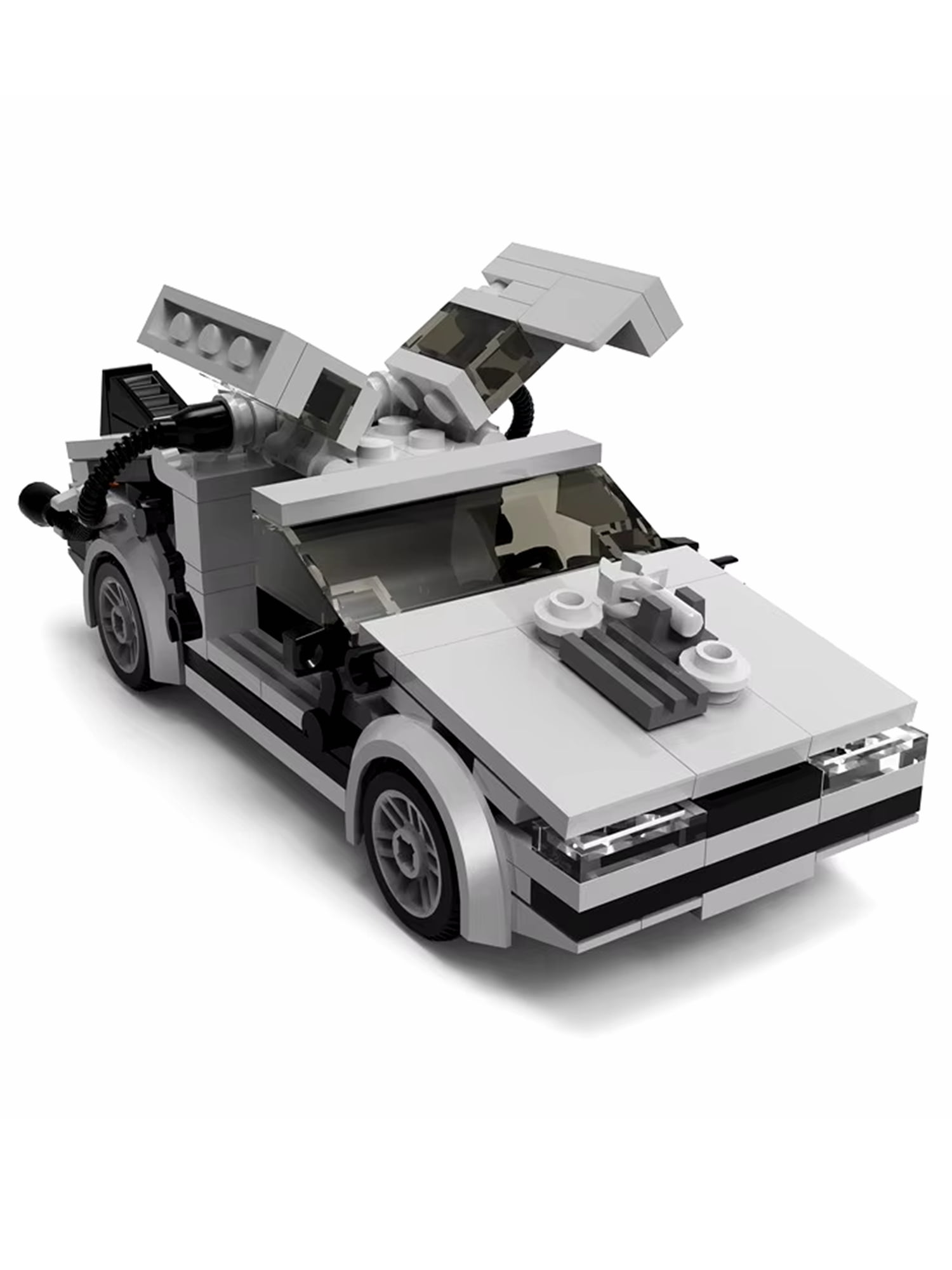 Technical Car Back to The Future SWAT Truck MOC Supercar Model Building ...