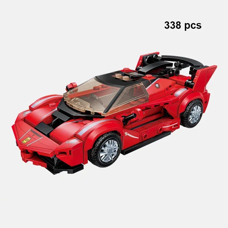 Technical Car City Speed Champion Racing Car Building Blocks Sports Car ...