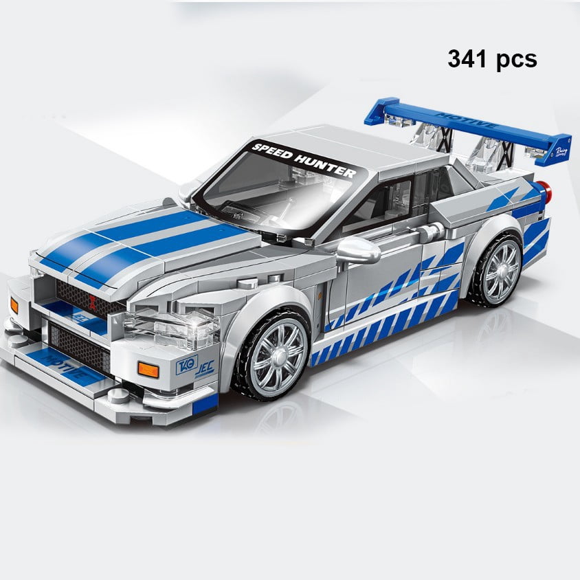 Technical Car City Speed Champion Racing Car Building Blocks Sports Car ...