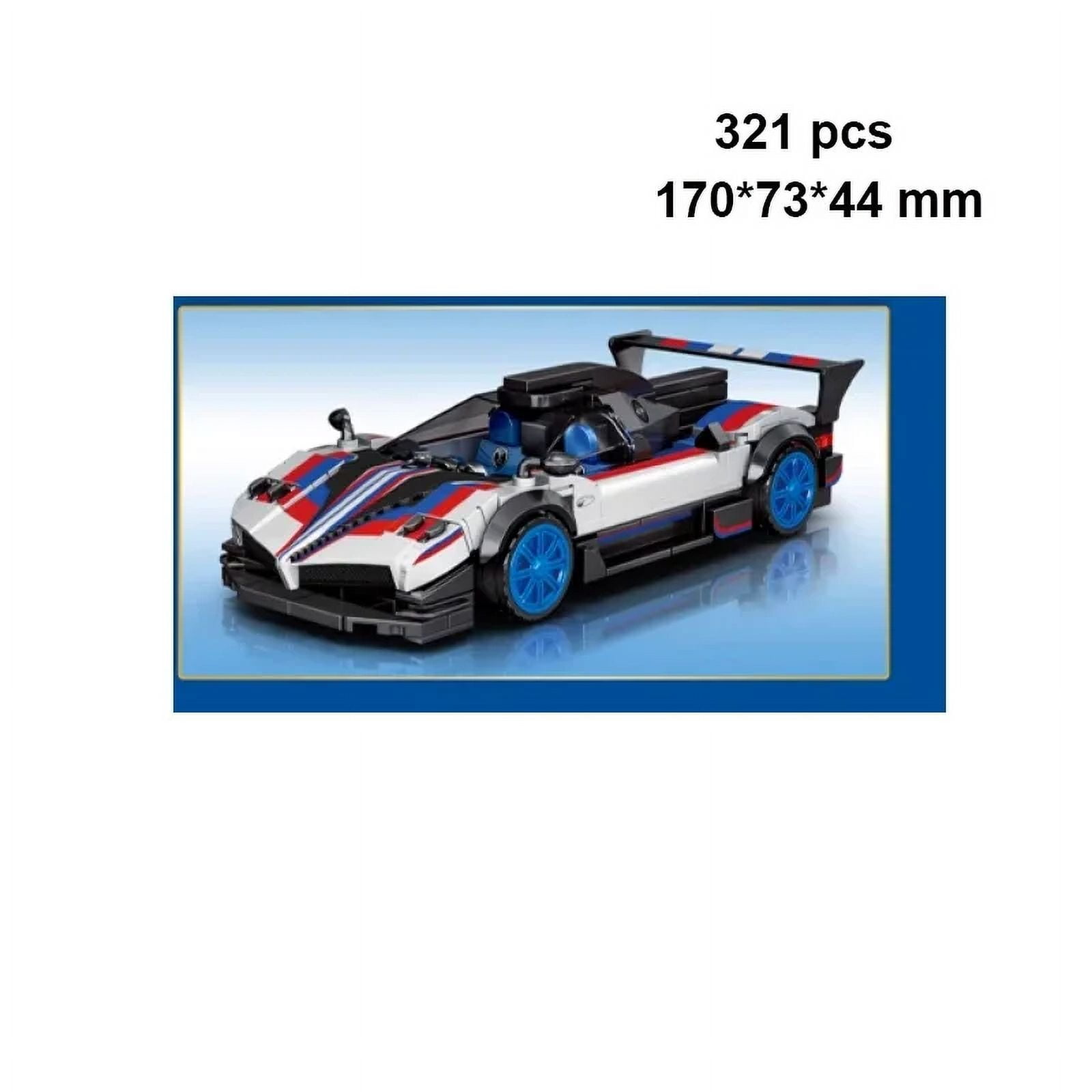 Technical Car City Speed Champion Racing Car Building Blocks Sports Car ...