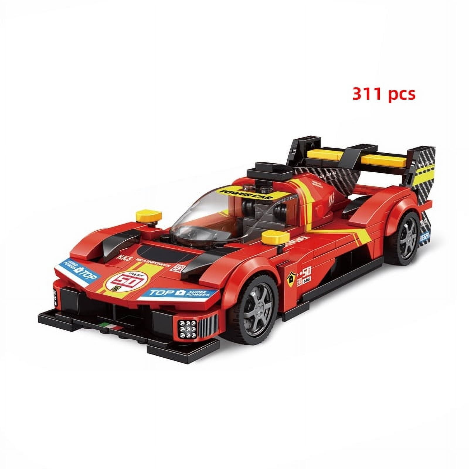 Technical Car City Speed Champion Racing Car Building Blocks Sports Car ...